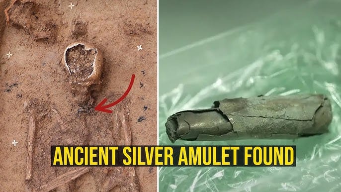 Ancient Skeleton Discovery: Christian Amulet Could Rewrite Early ...