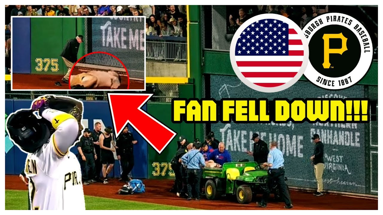 Fan Falls at PNC Park During Pirates-Cubs Game - tech.h2kinfosys.com